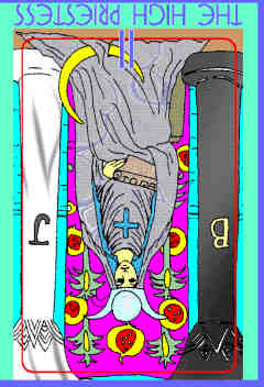 The High Priestess (II) Reversed – Truly Teach Me Tarot